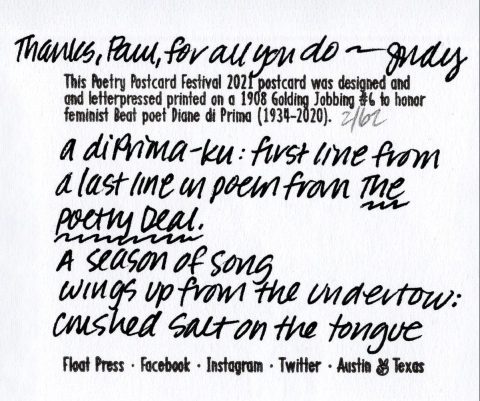 Judy Jensen PPF 2021 Afterward - Poetry Postcard Fest